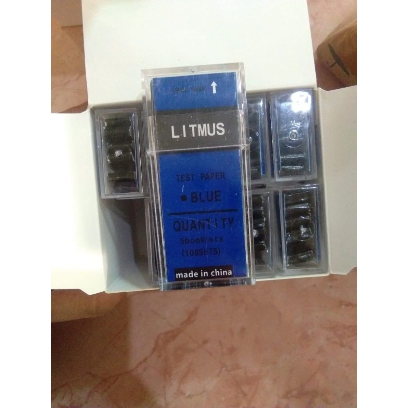 Jual Kertas Lakmus - Litmus Paper Blue - Lakmus Biru 1 pack isi 5 ...