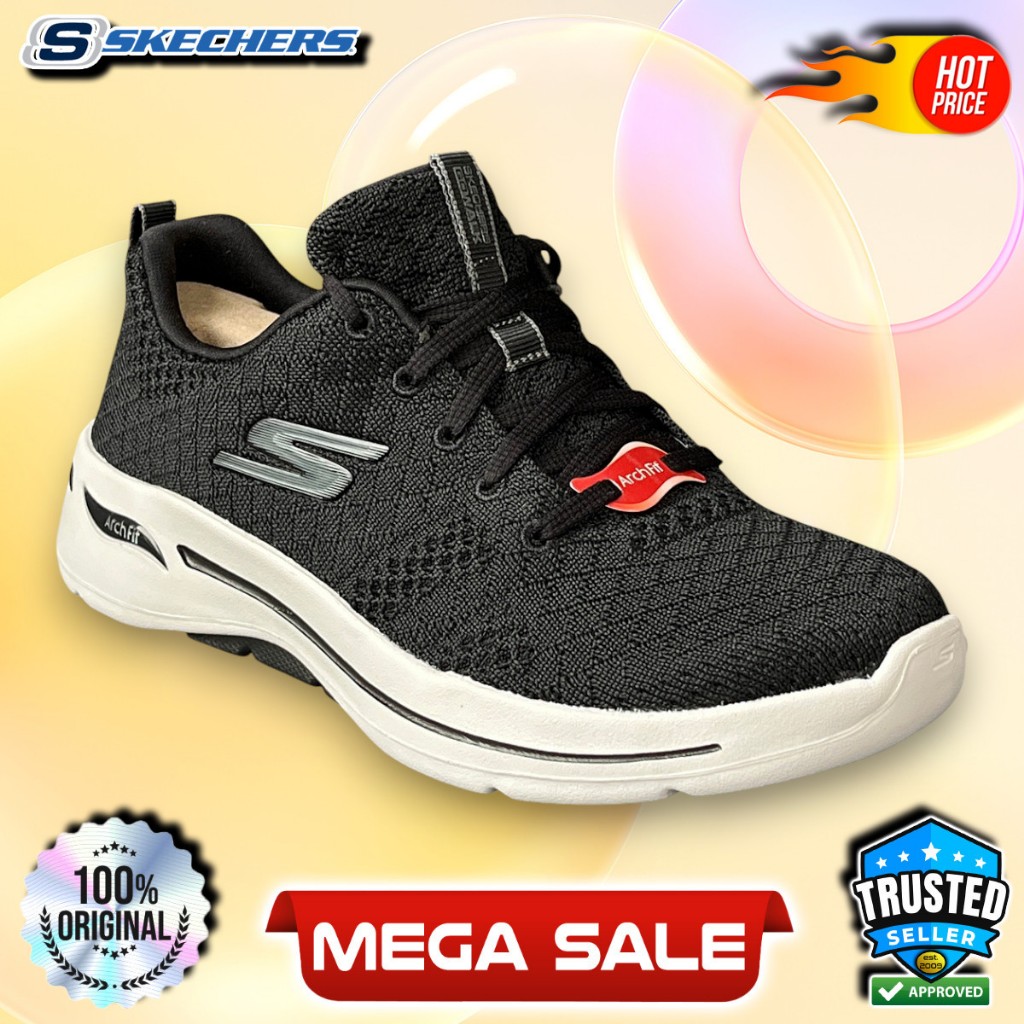 Jual Sepatu Sneaker Wanita Skechers Go Walk Arch Fit ORIGINAL Murah ...