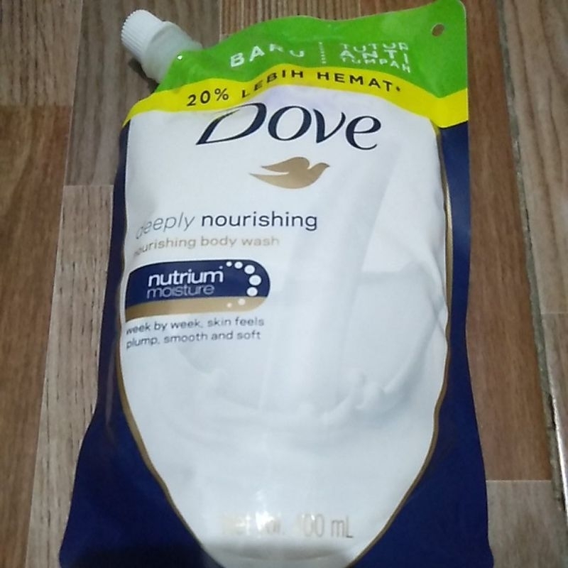 Jual Dove Body Wash Deeply Nourishing Moisture Nutrium 400ml | Shopee ...