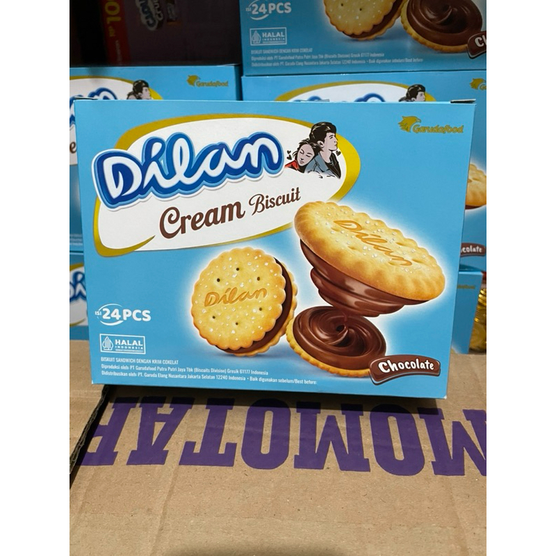 Jual Dilan cream biskuit rasa coklat | Shopee Indonesia