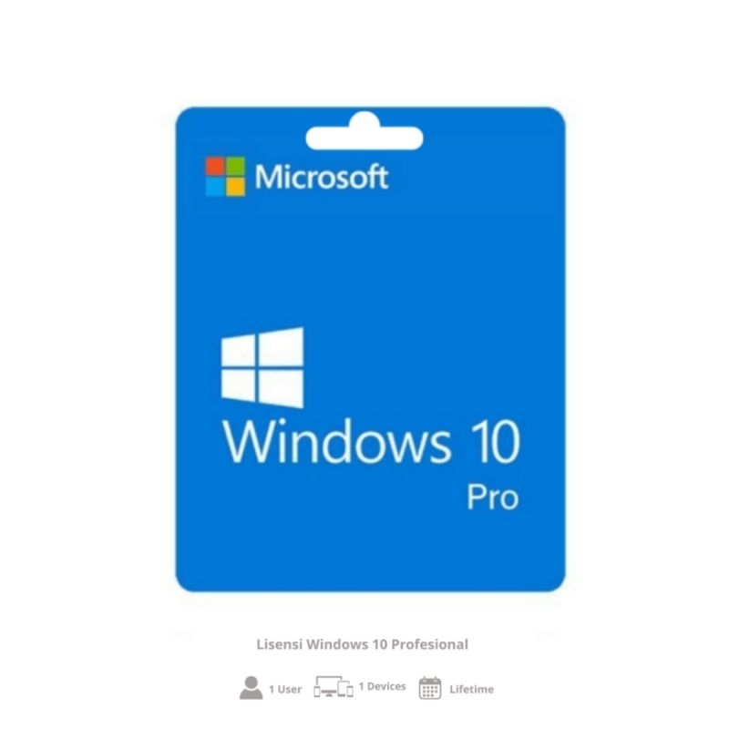 Jual Product Key Windows 10 Pro Licensi Lifetime Original | Shopee ...