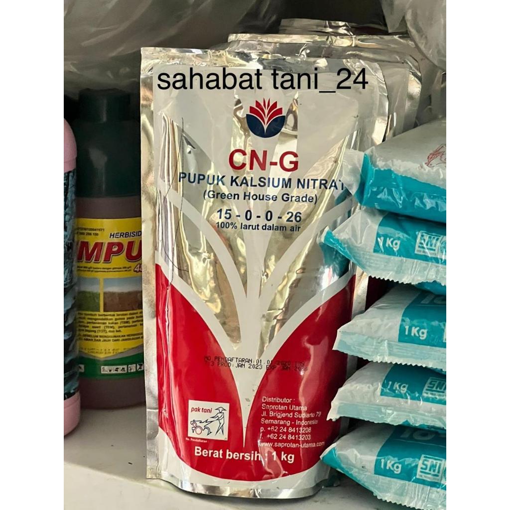 Jual Pupuk CNG 1 kg dari saprotan utama kalsium nitrat cap pak tani ...