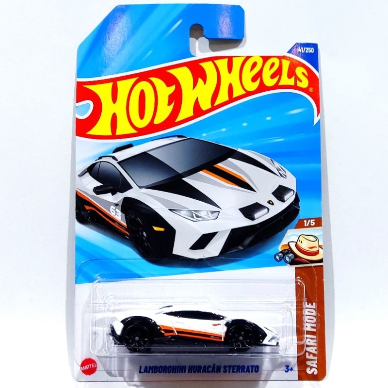 Jual Hot Wheels Lamborghini Huracan Sterrato Putih - B2025 | Shopee ...