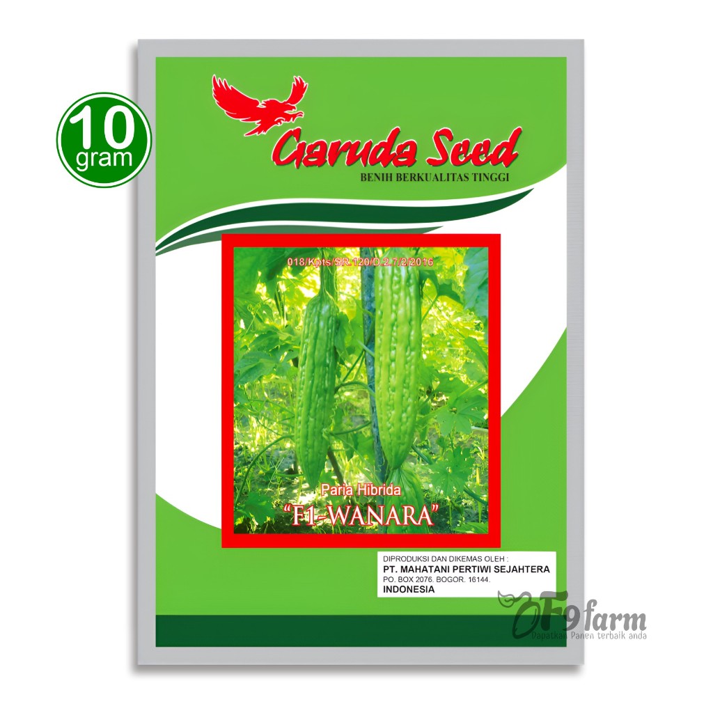 Jual Benih bibit paria wanara garuda seed biji pare 10 gram hibrida f1 ...
