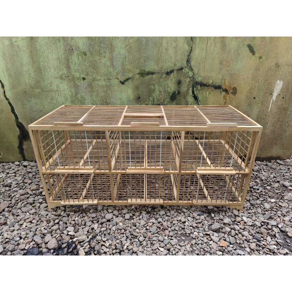 Jual Dongdang Merpati Klasik 6 Pintu ( Jumbo ) Bahan Kayu Jati Asli ...