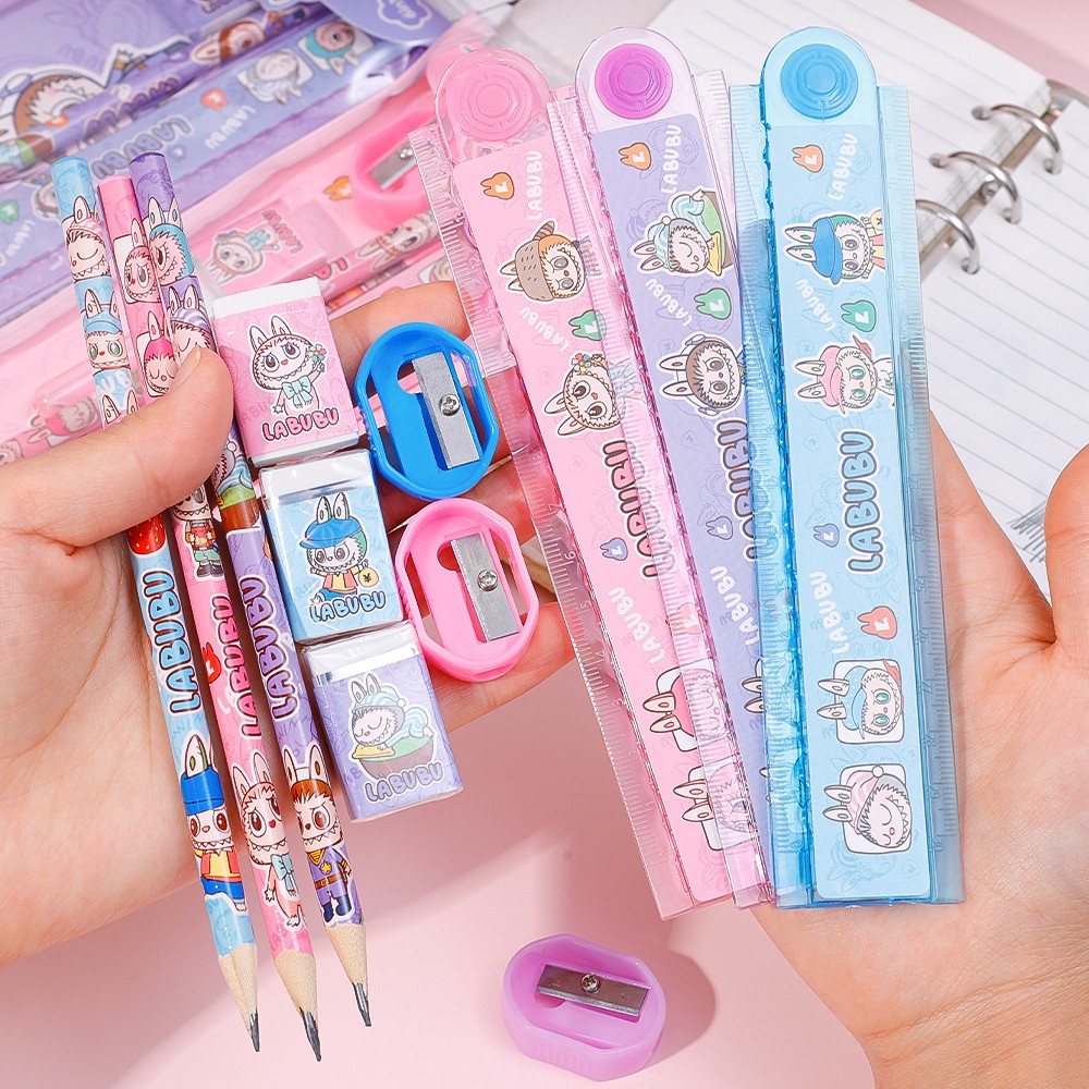 Jual Paket Alat Tulis Study Set Stationery Set Labubu | Shopee Indonesia