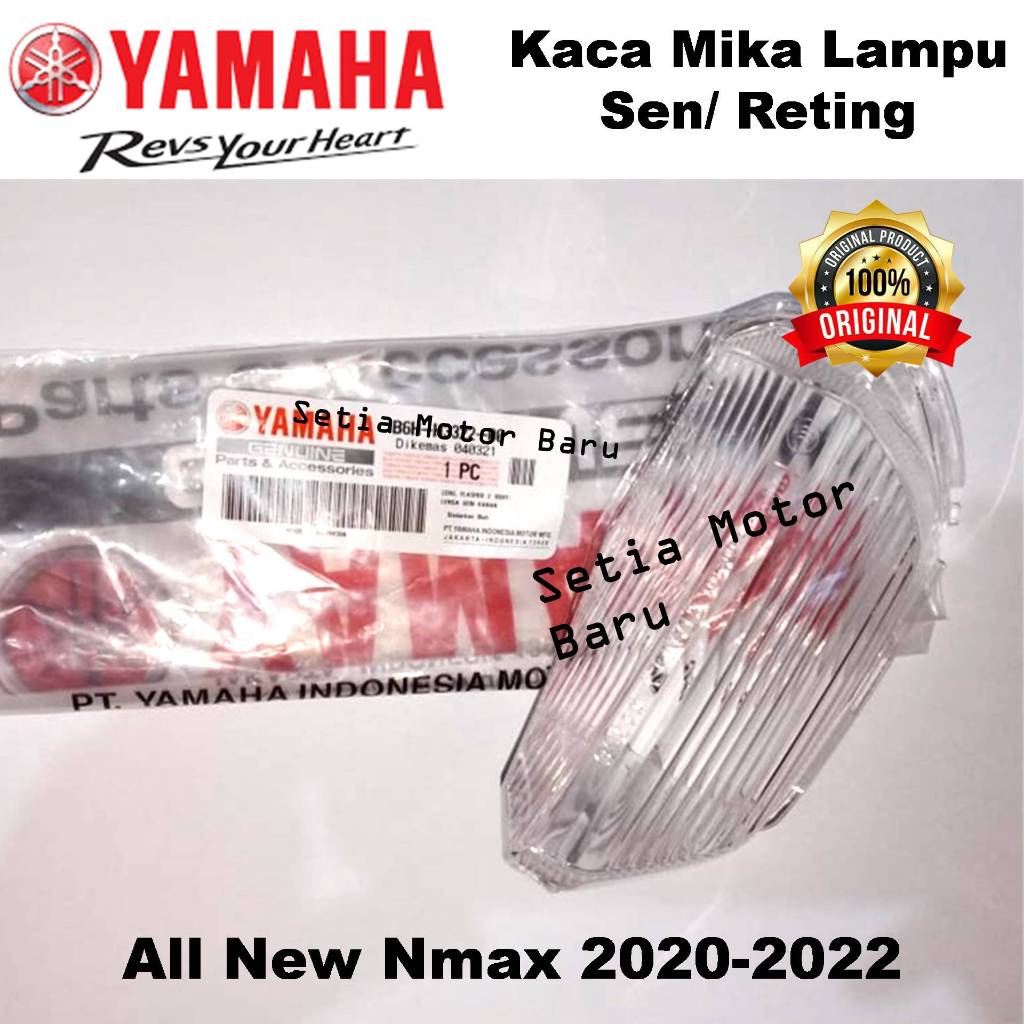 Jual Kaca Mika Lampu Sen Sein Riting Reting Kanan All New N Max Nmax ...