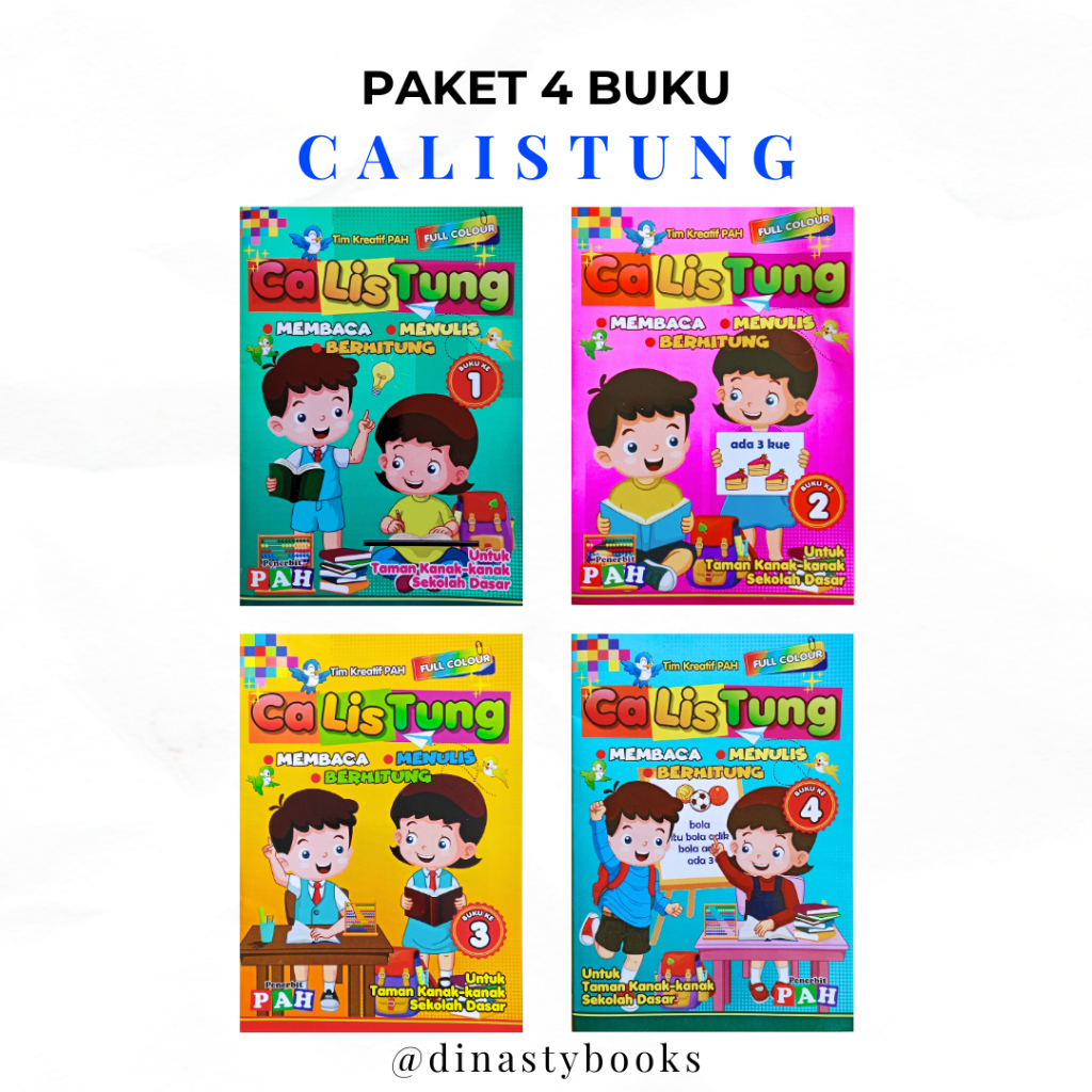 Jual Calistung/Buku Anak TK PAUD/Belajar Membaca/Belajar Menulis ...