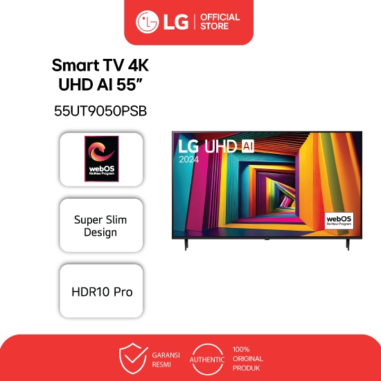 Jual LG Smart TV / Televisi 4K UHD AI ThinQ 55 Inch - 60Hz - HDR10 ...