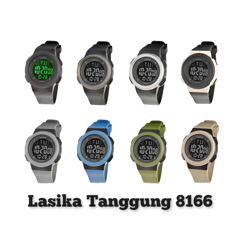 Jual (Terima Cod)Jam Tangan Pria Lasika 8166 Original Anti Air Strap ...