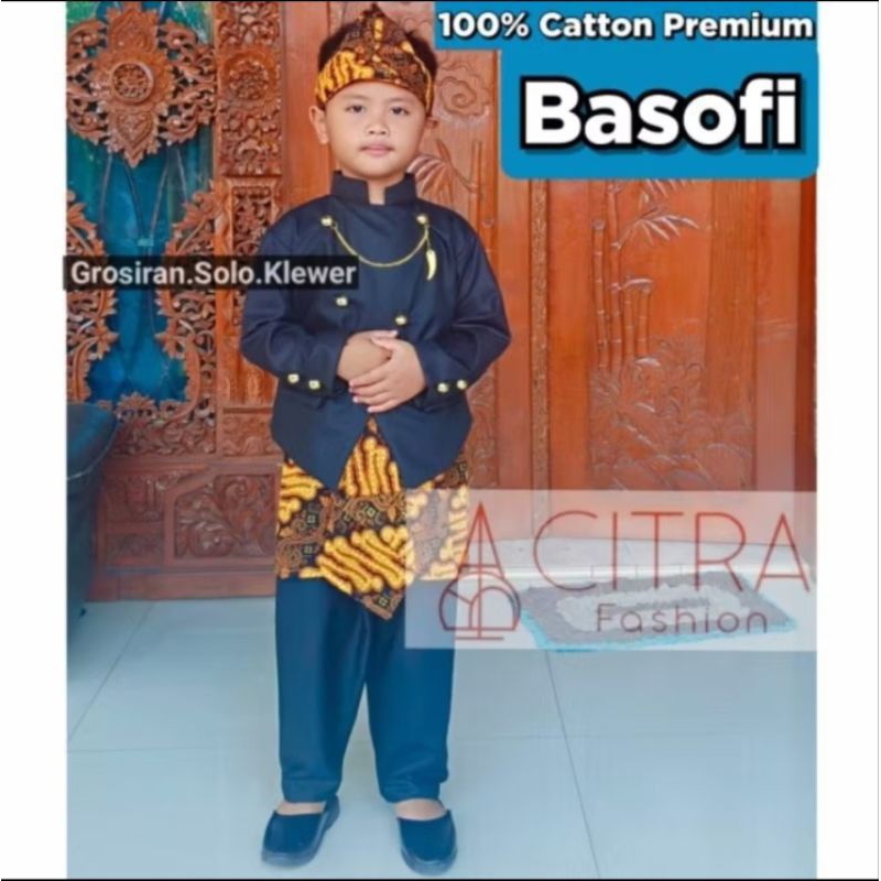 Jual SET BASOFI ANAK BAJU ADAT SUNDA JAWA BARAT | Shopee Indonesia