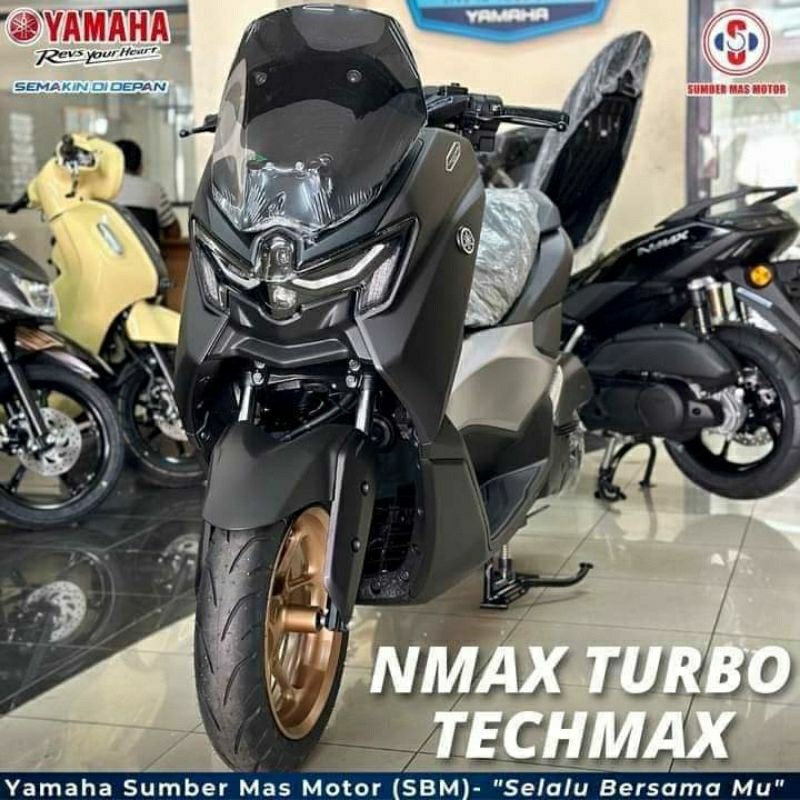 Jual Kredit Yamaha Nmax Techmax Magma Black | Shopee Indonesia