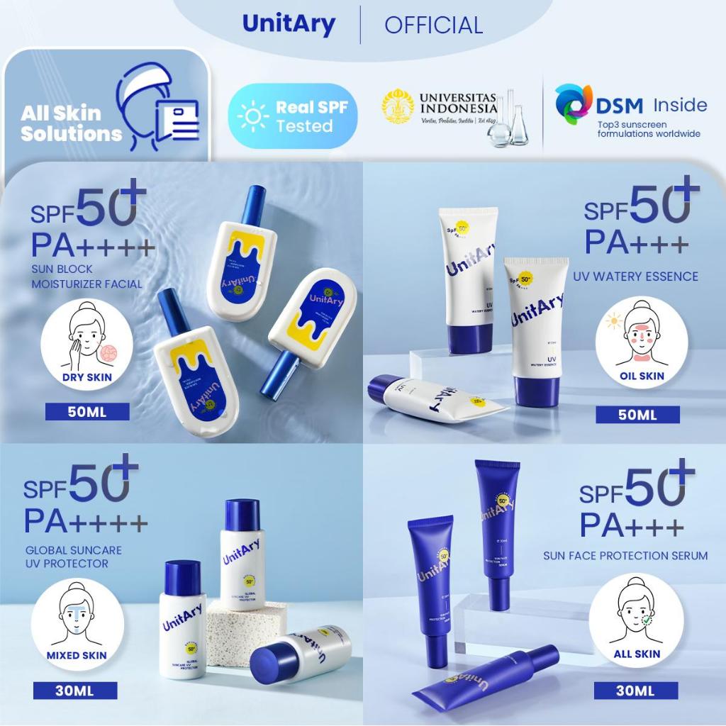 Jual 3PCS UnitAry ‘All Skin Solutions’ SPF 50+ PA++++ Sunscreen ...