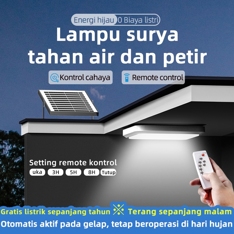 Jual KSUN SL1000 Solar Ceiling Lampu LED Surya Pencahayaan Dalam ...