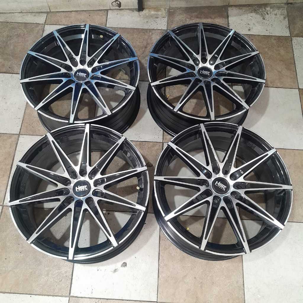 Jual VELG MOBIL BEKAS RACING RING 18 HSR KCCX R18X8 ET 45 PCD 5X114 UNTUK INNOVA, XPANDER, HRV ...