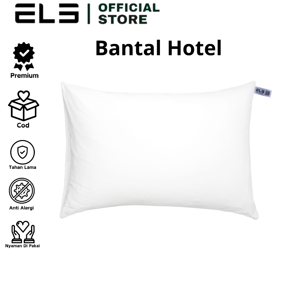 Jual ELB Bantal Dan Guling Hotel 65x45 Premium Quality Cover Knited Premium | Shopee Indonesia