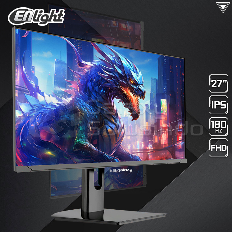 Jual Enlight 27ENR-B RGB 27 Inch IPS 1ms FHD 180Hz FreeSync Gaming ...