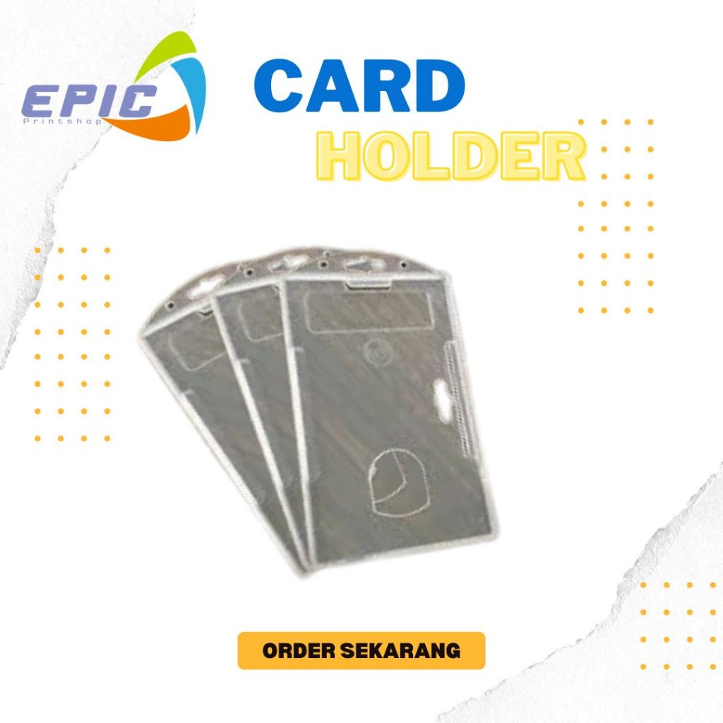 Jual Card holder ID Card / Tempat ID Card / name tag | Shopee Indonesia