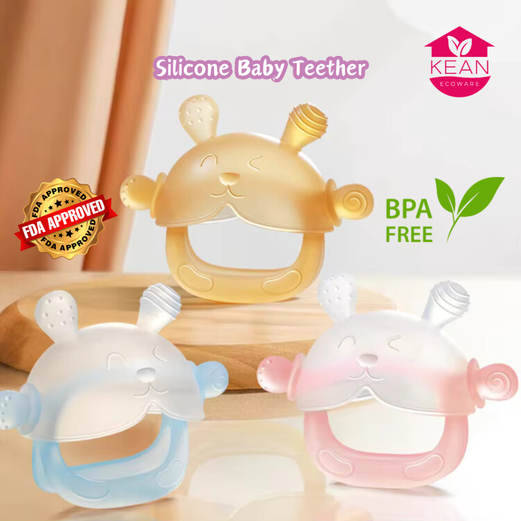 Jual Silicone Hand Teether Bracelet Gelang Mainan Gigitan Bayi Premiun ...