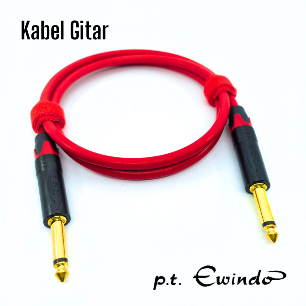 Jual Kabel Gitar 1 Meter / Kabel Jack Akai Mono 6,5 To Akai Mono 6,5 ...