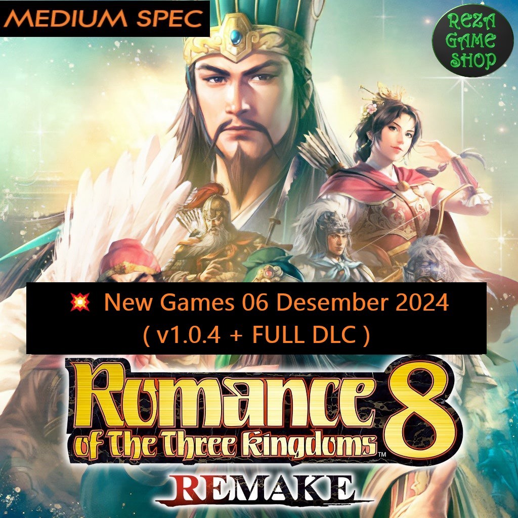 Jual Romance of The Three Kingdoms 8 Remake | RTK 8 | GAME PC | GAME ...