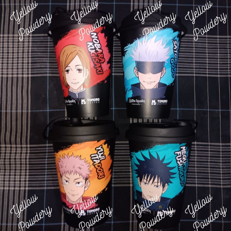 Jual READY TOMORO COFFEE X JUJUTSU KAISEN LIMITED EDITION CUP SATORU ...