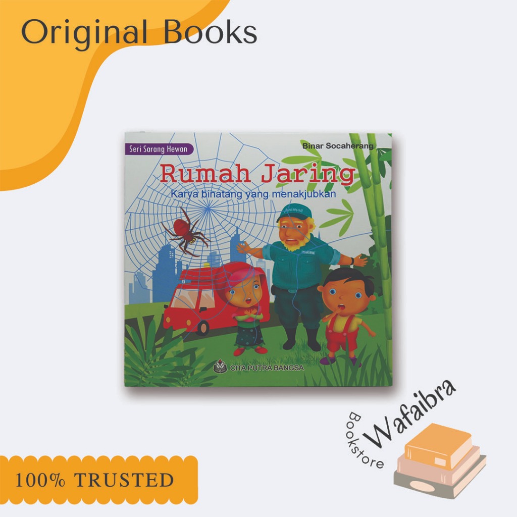 Jual Buku Cerita Anak Bergambar - Rumah Jaring | Shopee Indonesia