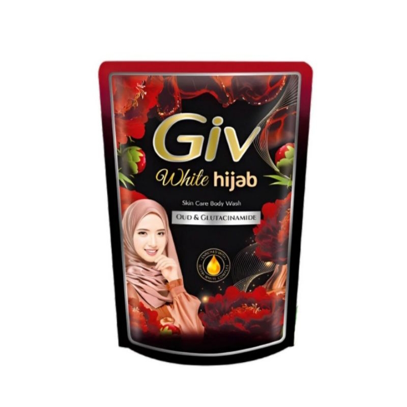 Jual Giv hijab sabun mandi cair oud& glutacinamide 400ml | Shopee Indonesia