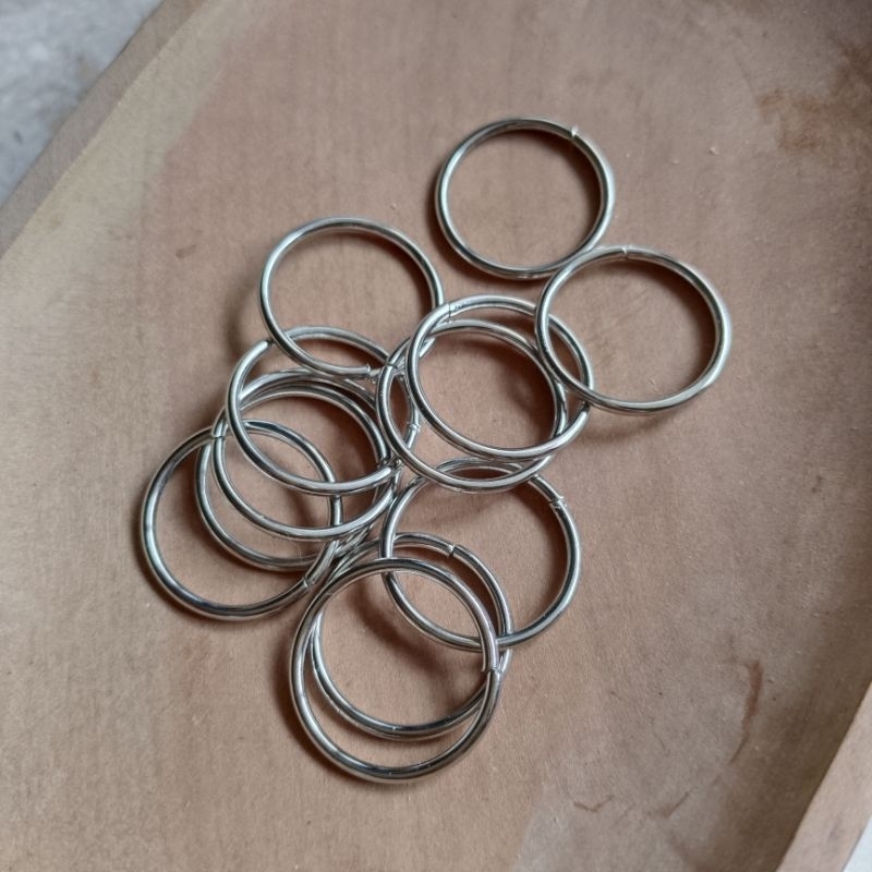 Jual Ring Bulat Besi 2cm | Ring O Besi 2cm (10 biji) | Shopee Indonesia