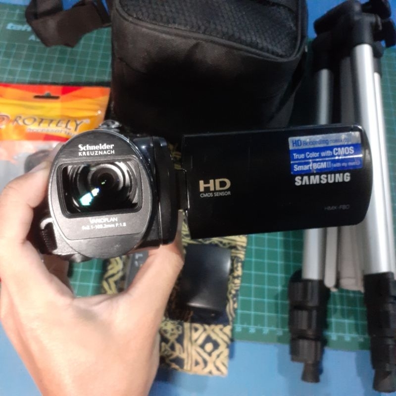 Jual Paket handycam Samsung HMX-F80 | Shopee Indonesia