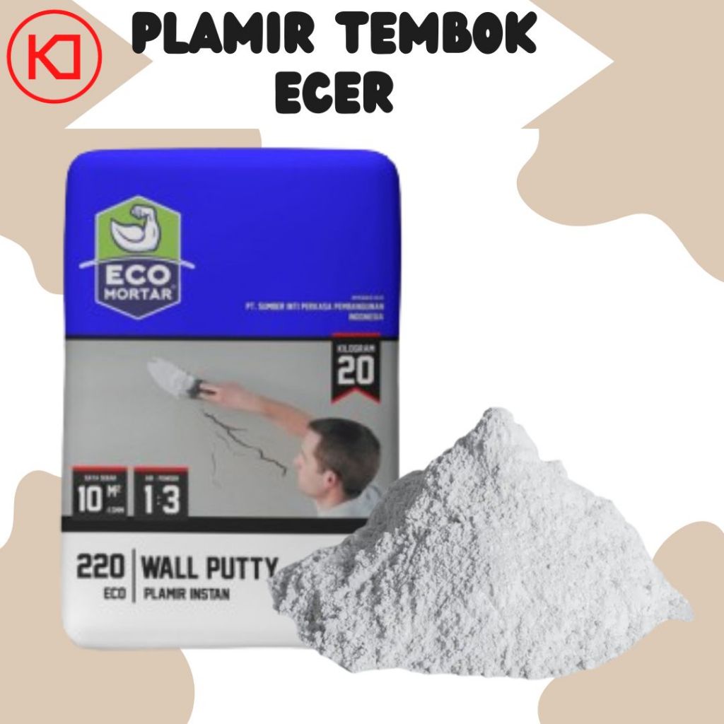 Jual Plamir Tembok Ecer - HARGA PER KG | Shopee Indonesia