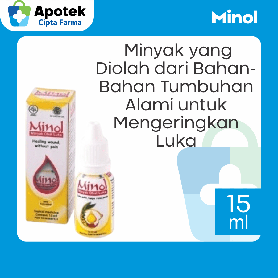 Jual Minol Minyak Atsiri Obat Herbal Minyak Luka Bakar Luka Luar ...
