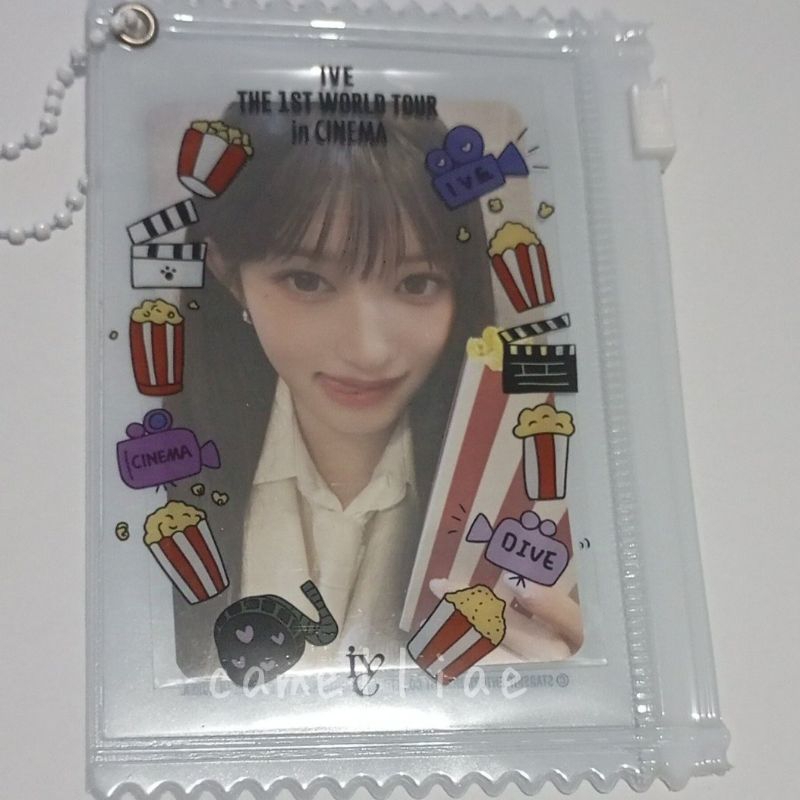 Jual [ JNT ONLY ] Pc Photocard Pouch Leeseo Ive Photocard Pouch Popcorn ...