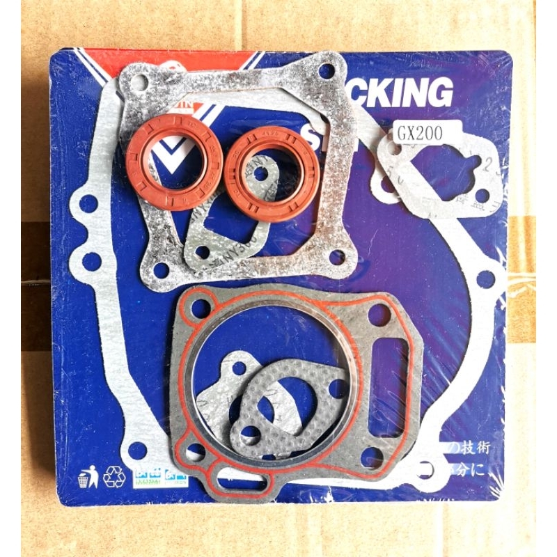 Jual GX160 GX200 Packing full set + oil seal radin | Shopee Indonesia