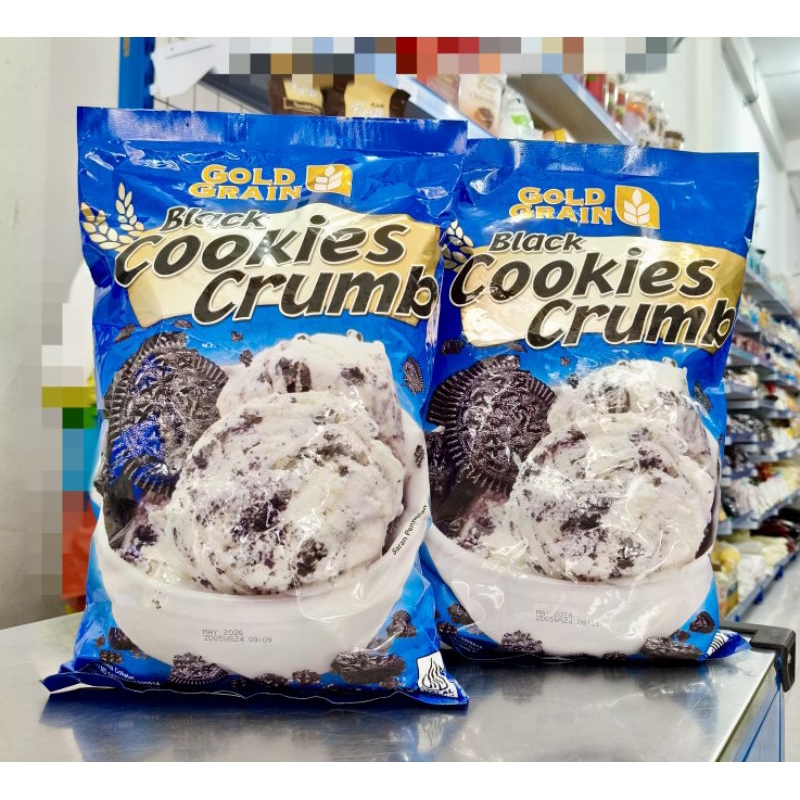 Jual Gold Grain Black Cookies Crumb/Remahan Oreo/Crumble Oreo/Oreo ...