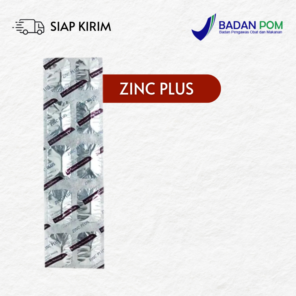 Jual Zinc Plus 1 Strip isi 10 Kapsul | Shopee Indonesia