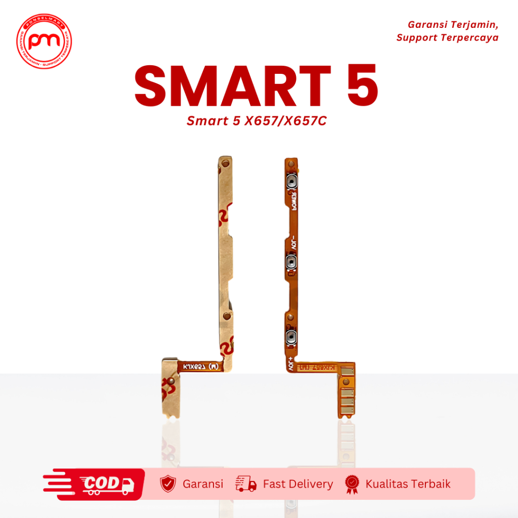 Jual Flexible Power ON/OFF Volume Infinix Smart 5 X657 X657C | Shopee ...