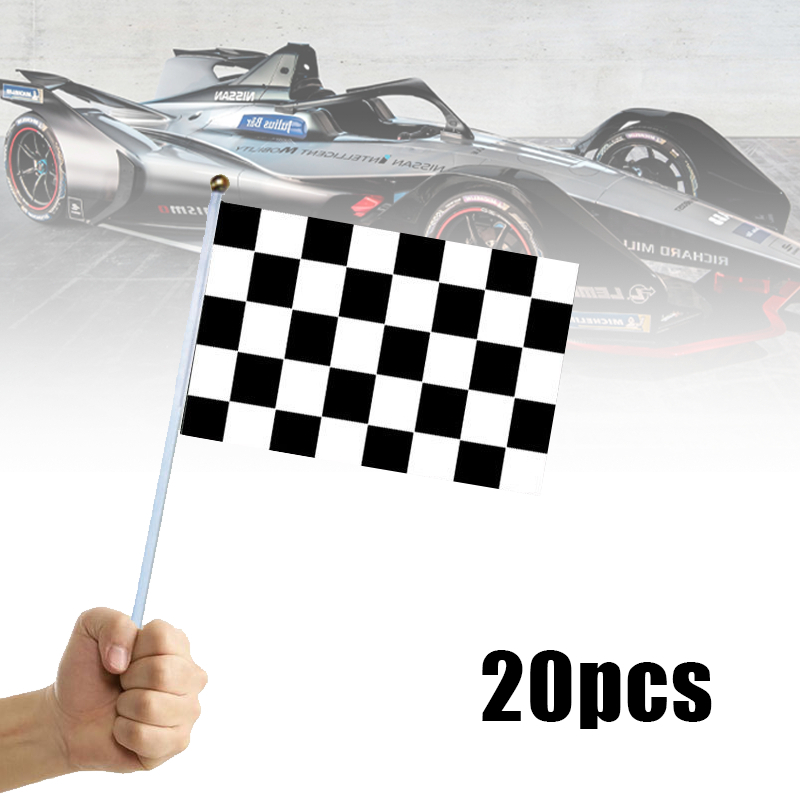 Jual 20pcs Racing Hand Flag / Bendera Balap / Bendera Start Finish ...