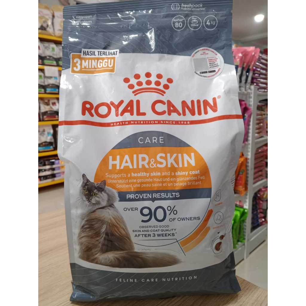 Jual Royal Canin Hair And Skin 4kg / Rc Hair And Skin 4 Kg Makanan ...