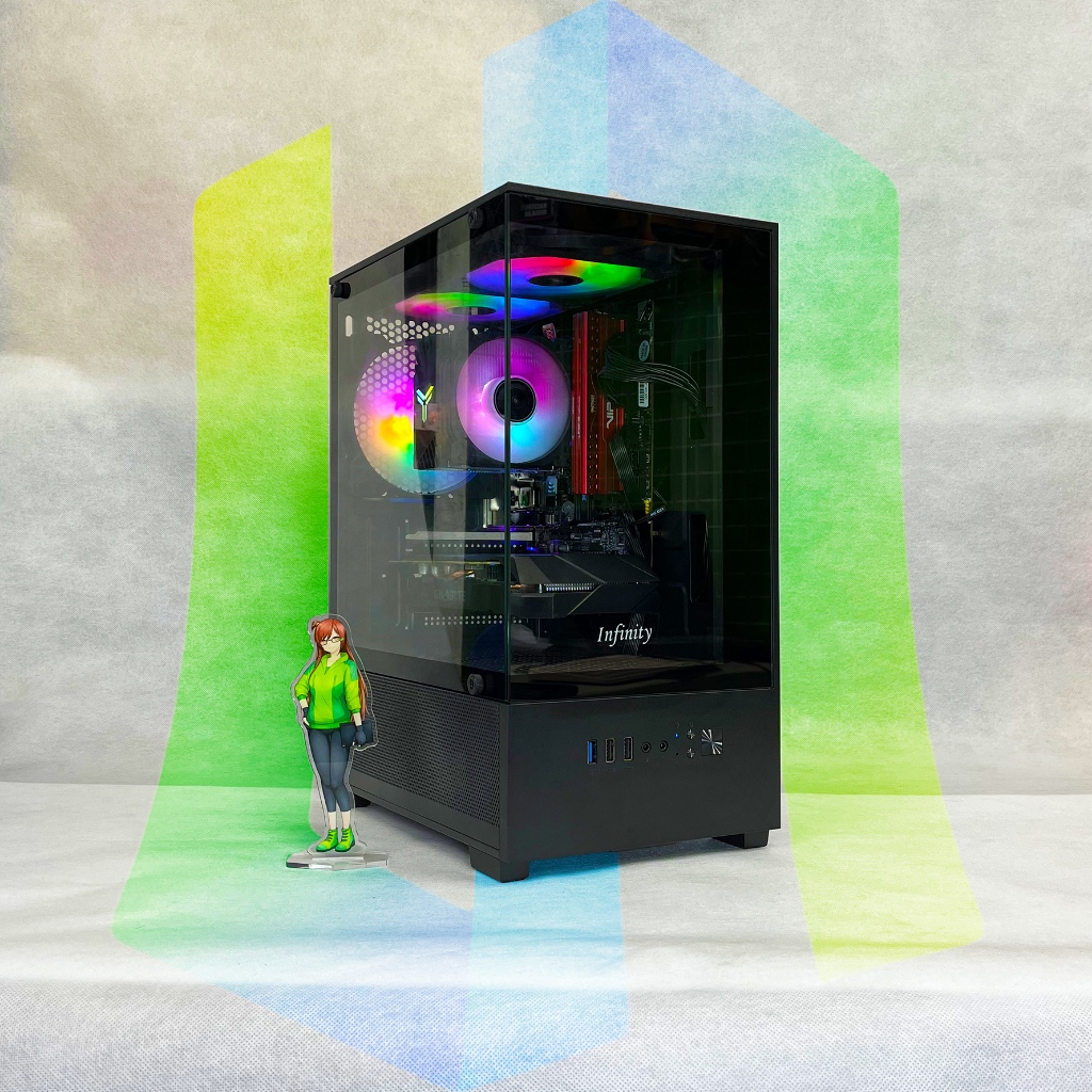 Jual PC Gaming Ryzen 5 4600G RAM 16GB Team Delta RGB SSD 512GB NVME ...