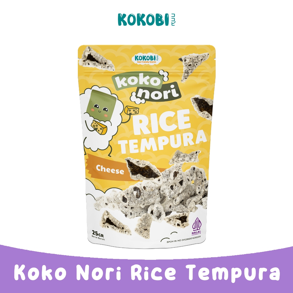 Jual Koko Nori RIce Tempura - CHEESE (Snack Rumput Laut Kokobi ...