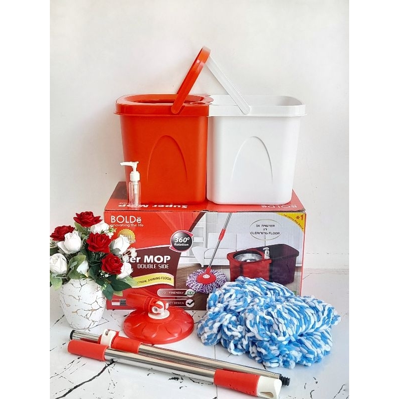 Jual BOLDE Super Mop Double Side | Shopee Indonesia