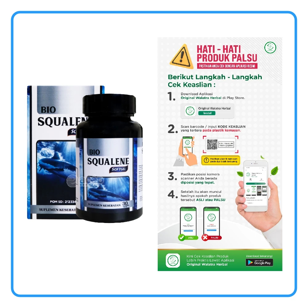 Jual BIO SQUALENE BROSUR KEASLIAN | Shopee Indonesia