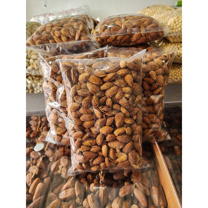 Jual Kacang almond kulit rasa susu 1kg | Shopee Indonesia