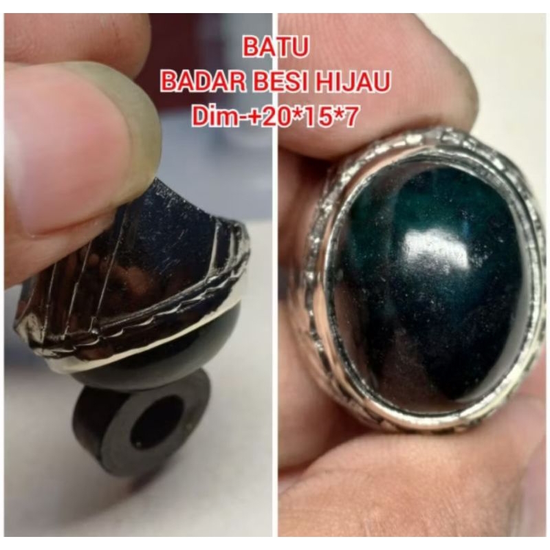 Jual BATU CINCIN BADAR BESI HIJAU | Shopee Indonesia