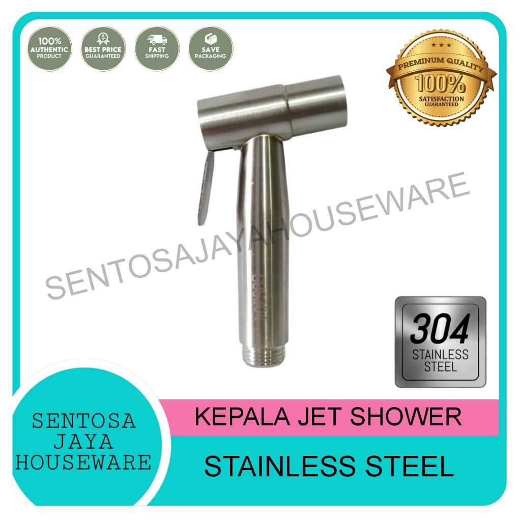 Jual KEPALA JET SHOWER STAINLESS SUS304 / KEPALA SEMPROTAN JET SHOWER ...
