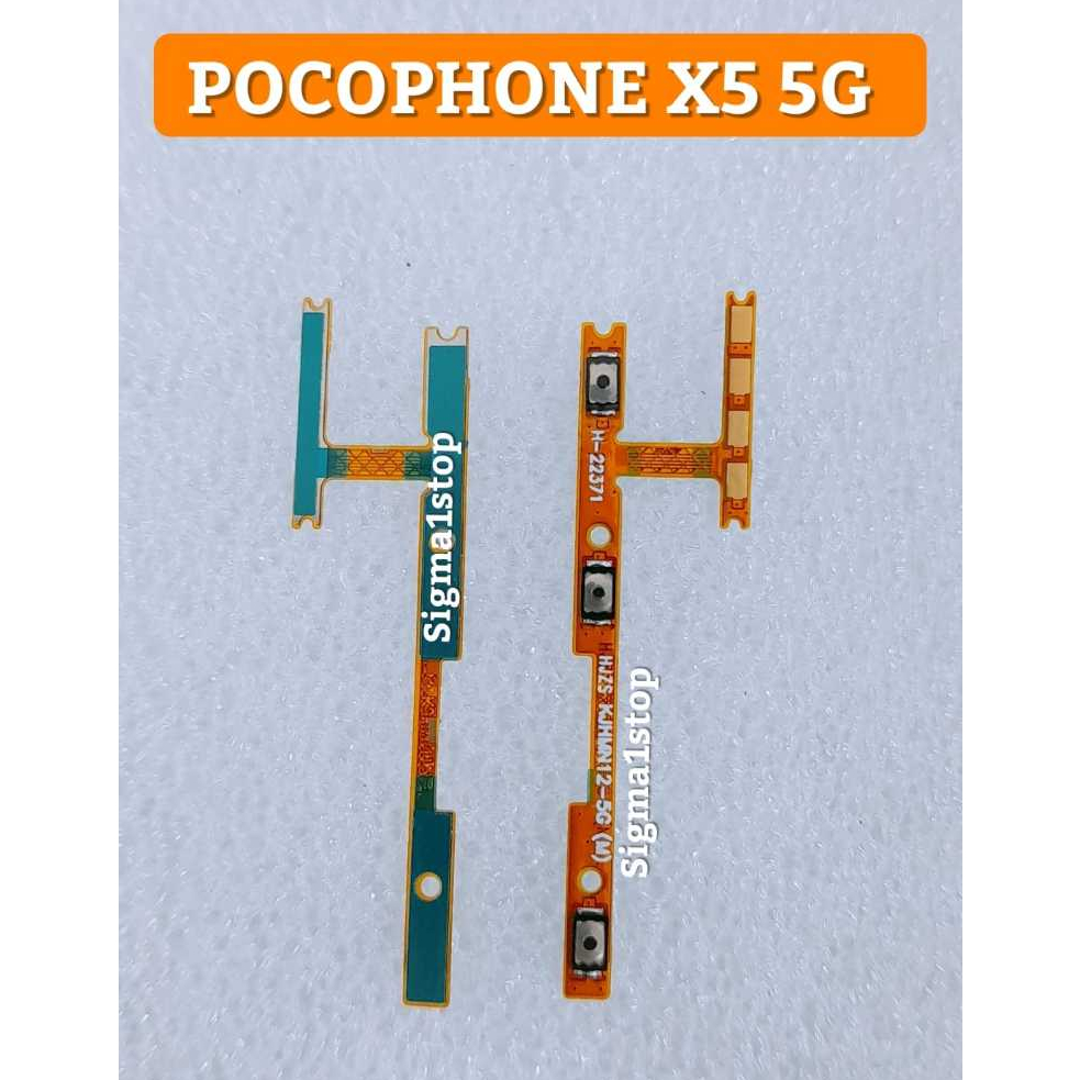 Jual POCOPHONE X5 5G FLEXIBLE ON OFF + VOLUME FLEXI POWER FLEKSIBEL POCO X5 | Shopee Indonesia