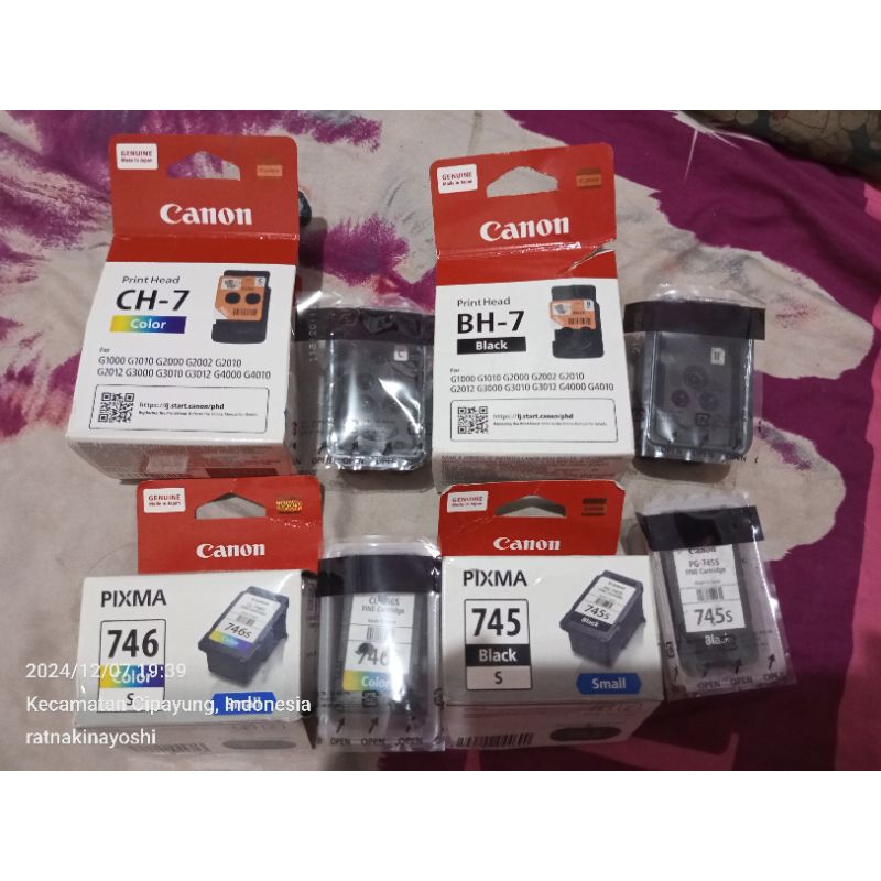 Jual Catrid Canon bekas dan print head bekas | Shopee Indonesia