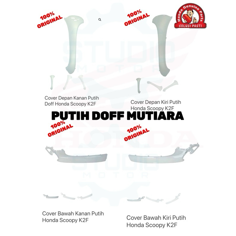 Jual KAP LEGSHIELD SEBENG LUAR SCOOPY PRESTIGE COVER DEPAN KIRI KANAN ...