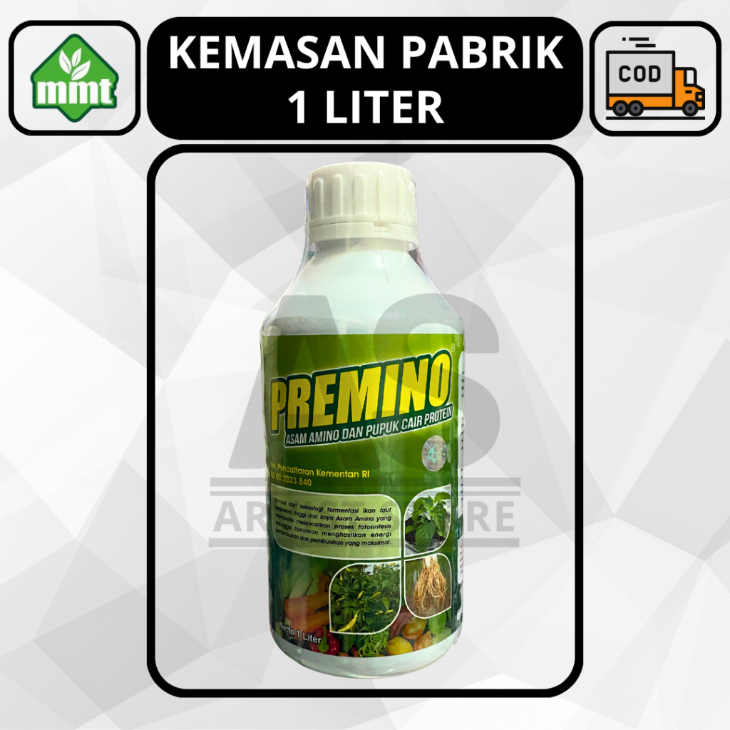 Jual Pupuk Asam Amino PREMINO 1 Liter Aminosan Cair Nutrisi Mitra ...
